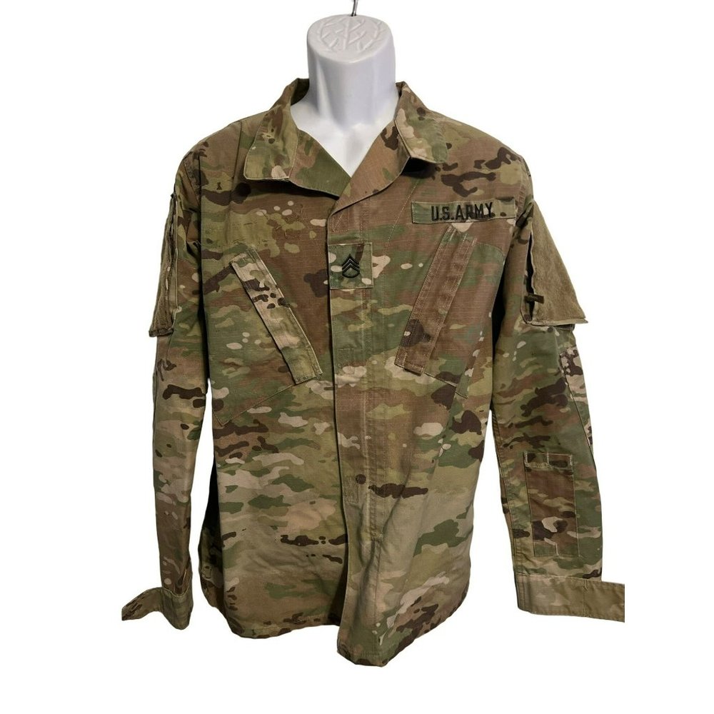-Us Military Scorpion Ocp Multicam Combat Jacket Size… - Gem